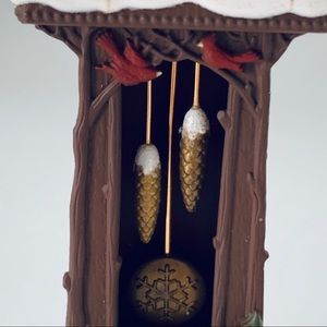 Hallmark | Holiday | Hallmark 24 Santas Grandfather Clock Ornament ...